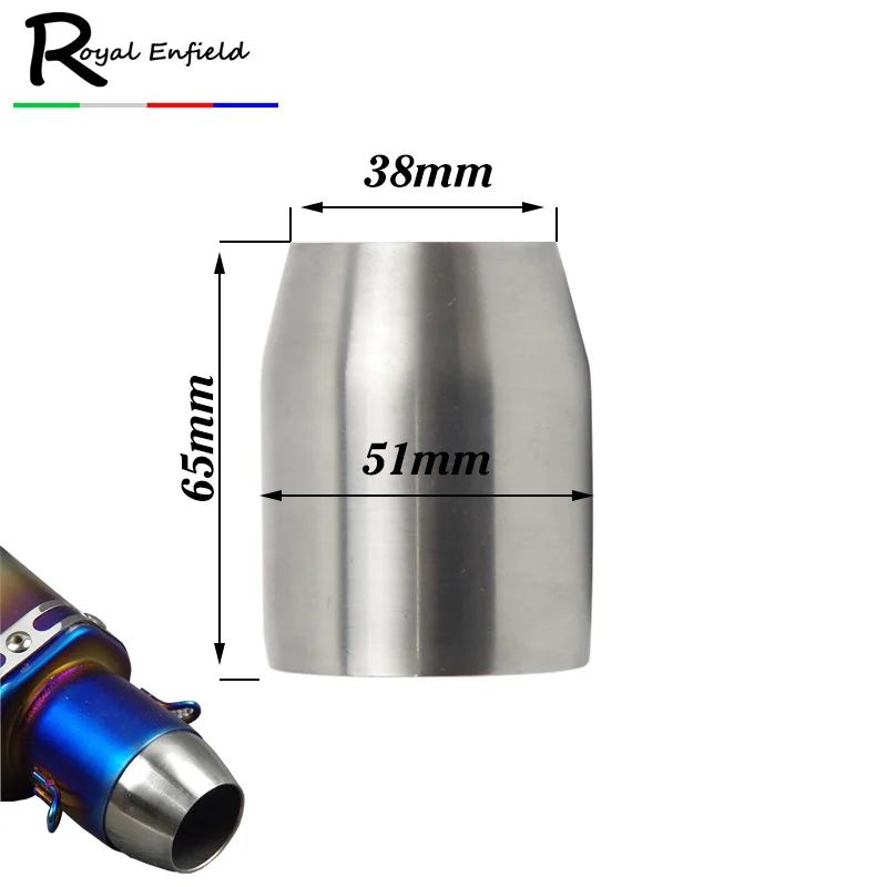 51mm-38mm-Motorcycle-Exhaust-Muffler-38-51MM-Adapter-Connector-Welding ...
