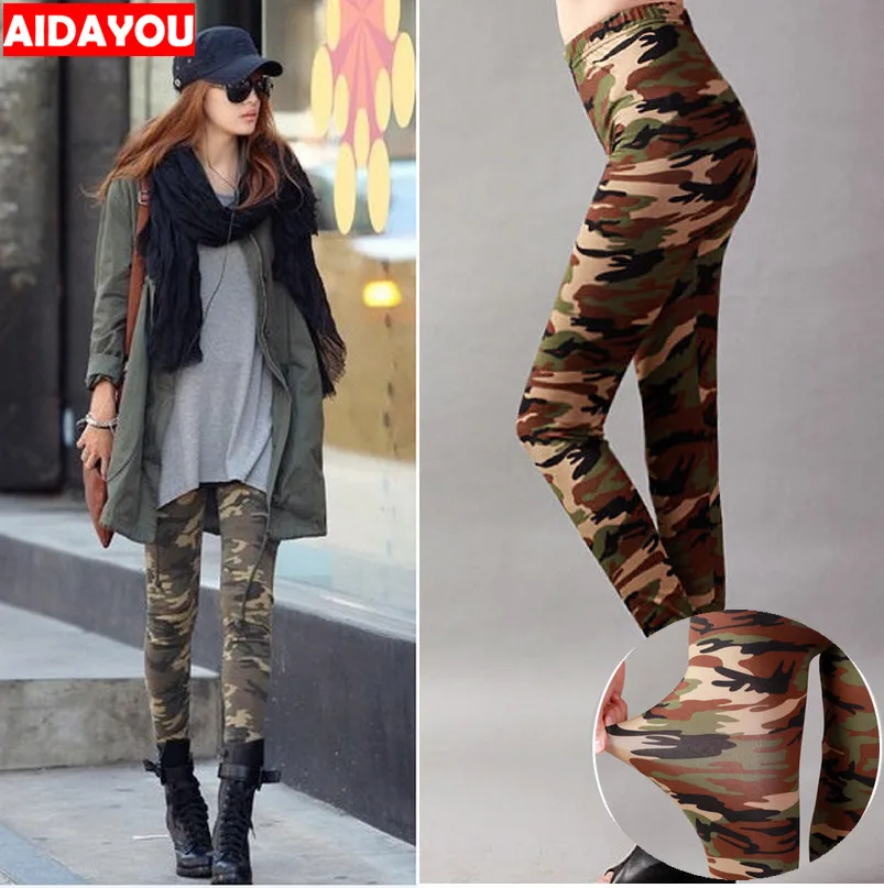 위장 레깅스 인쇄 한국 의류 일본 legging 여자 군사 카고 바지 육군 바지 여성 bdu ouc281 aidayou|레깅스 ...