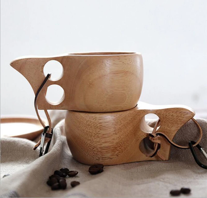 2016 Original Exported to Finland Wood Mug Wooden Coffee Cup Handmade ...