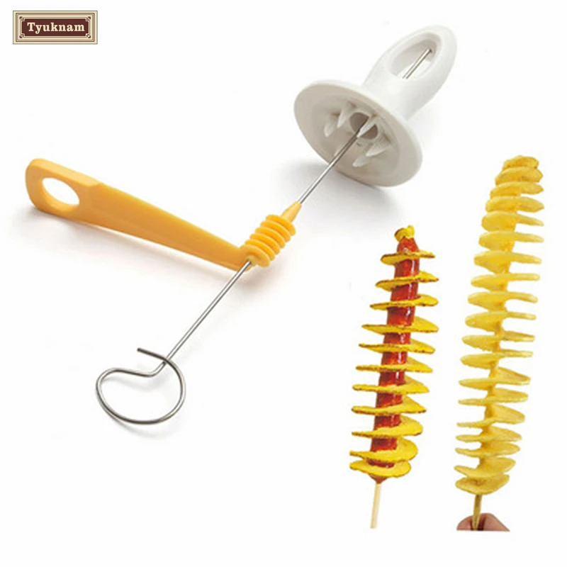 Tornado Potatoes French Fry Cutter Creative Kitchen Tools Potato Slicer ...