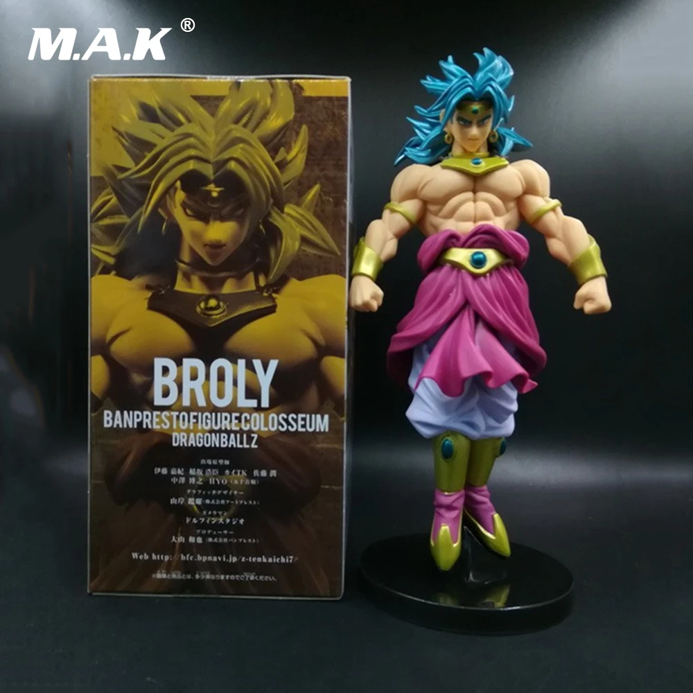 Kids Toys 20cm Dragon Ball Z Figures Budokan 7 Station Posture Broli ...
