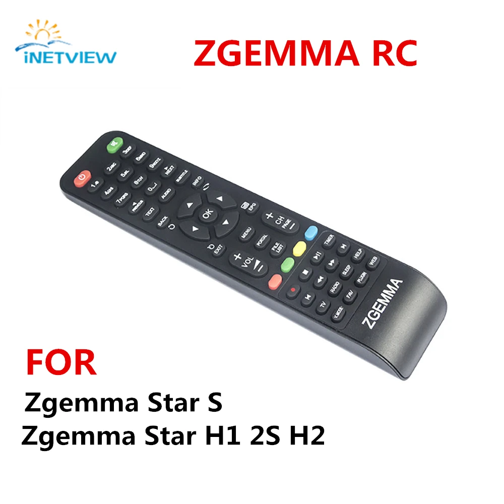1pc Remote Controller for Zgemma Star Models H1 2S H2 zgemma S ...