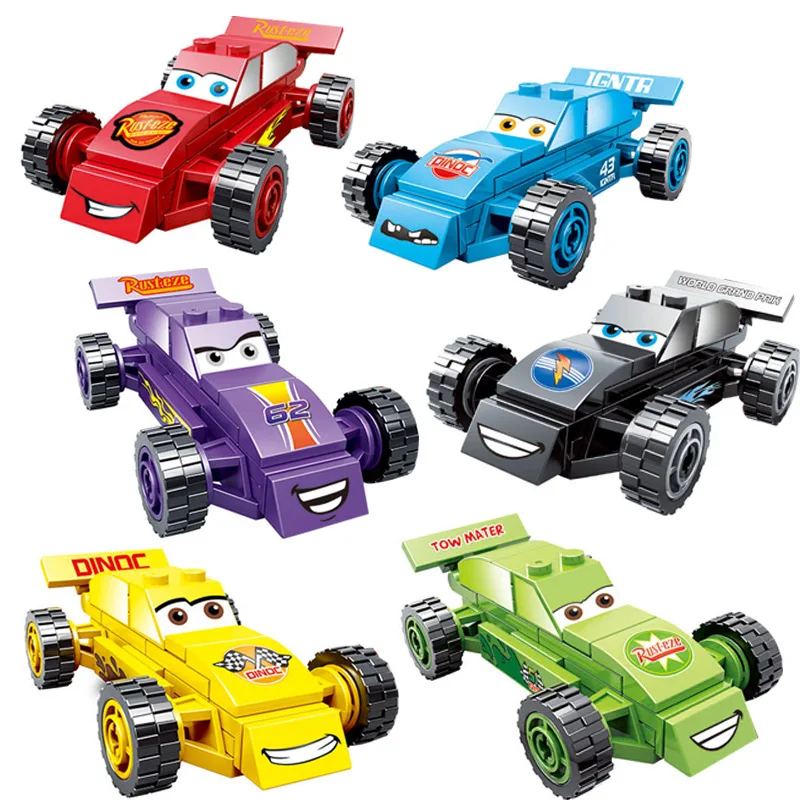 Disney 6pcs/set JLB62901 06 Auto Story Cars 3 McQueen Dental Car Model ...