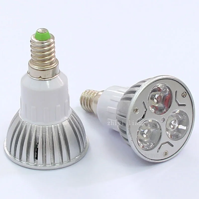 10pcs E14 led buld 4W Warm White LED High power Spot Light Bulb Lamp 85 ...