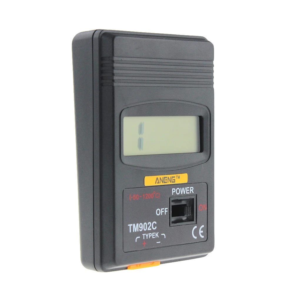 ANENG Digital LCD K Type TM902C Thermometer Temperature Single Input ...