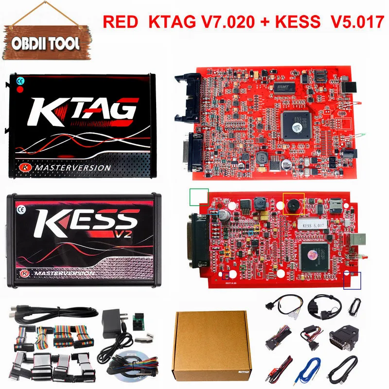 2018 ECU Chip Tuning ktag v7.020 With GPT Cable Kess ktag Kess V2 V5 ...