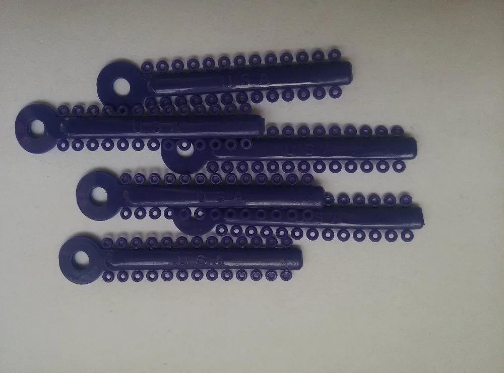 Purple Colored Braces