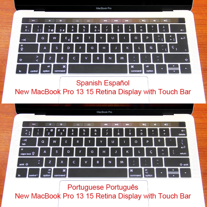 Espanhol Português NOS & UE Teclado de Silicone Teclado Tampa Da Pele ...