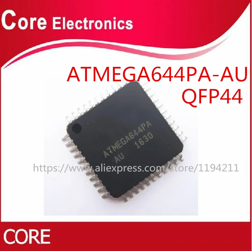 ATMEGA644PA AU 644PA AU MCU 8BIT 64KB FLASH 44 TQFP 10pcs/lot ...
