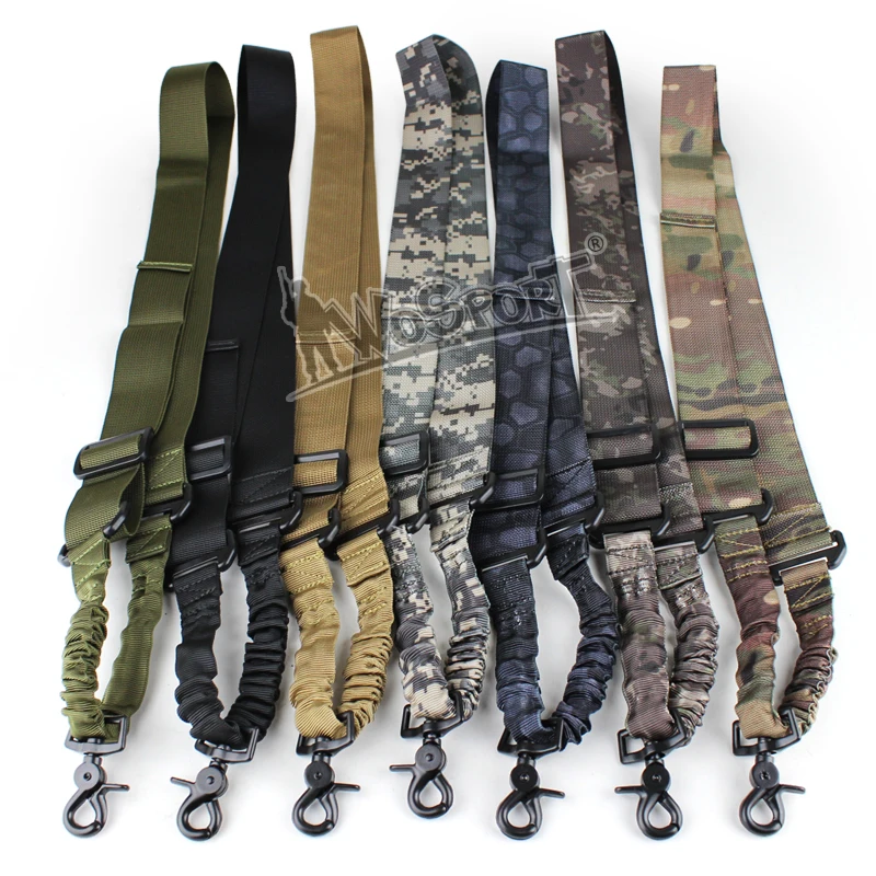 Tactical 1 One Point Single Tactical Weapon Adjustable Nylon Sling ...