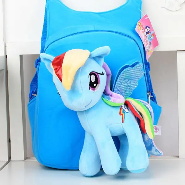 My Little Pony Rainbow Dash Toddler Plush Backpack My