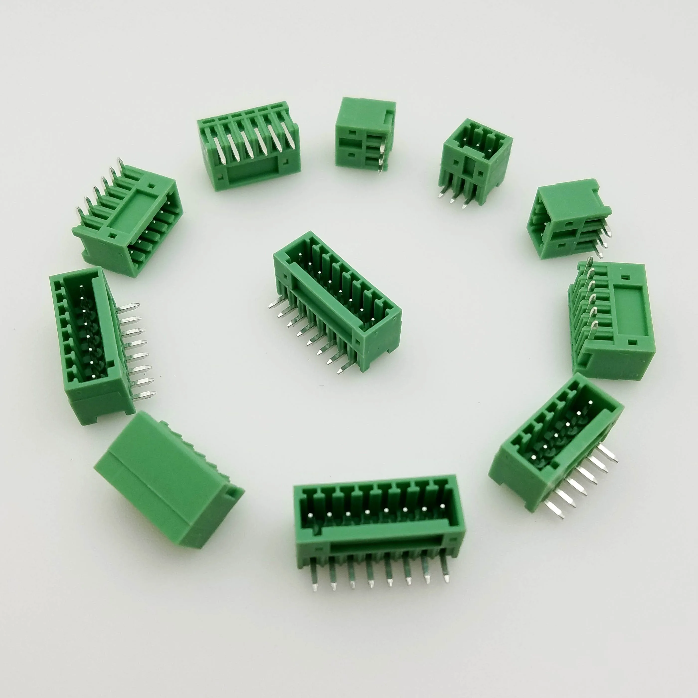 100pcs KF2EDGK KF2EDGV KF2EDGR 2EDGK 2.54mm Pitch PCB Plug in Terminal ...