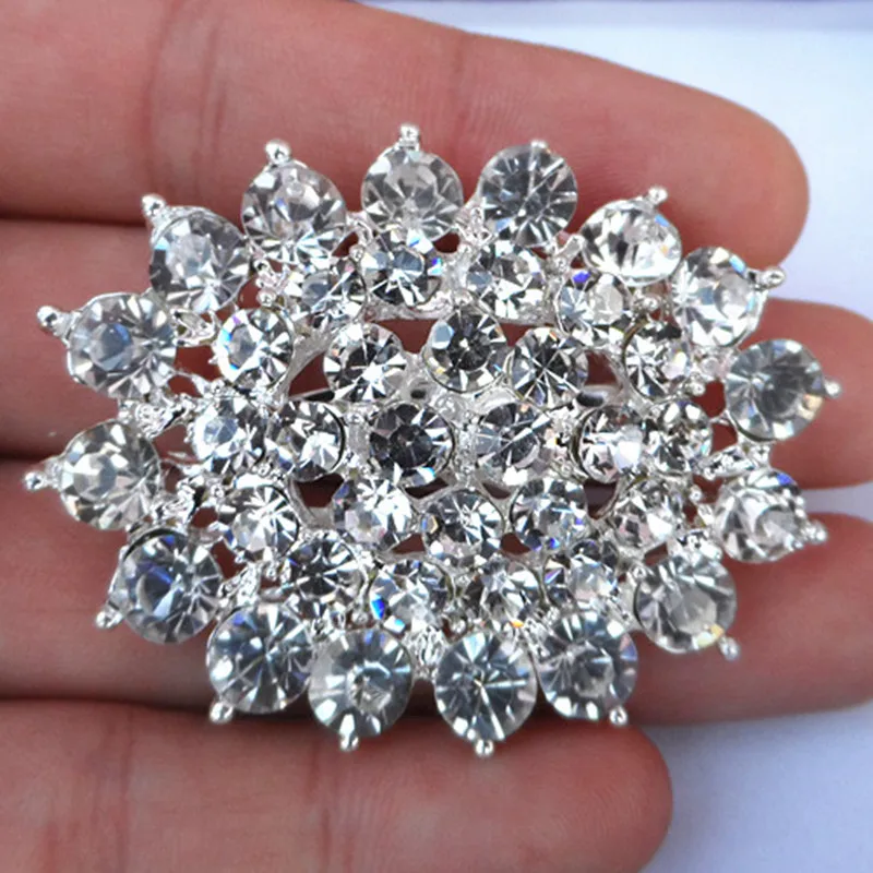 Cheap Price!!Wholesale (60PCS/LOT) Sparkle Crystal Rhinestone Oval ...