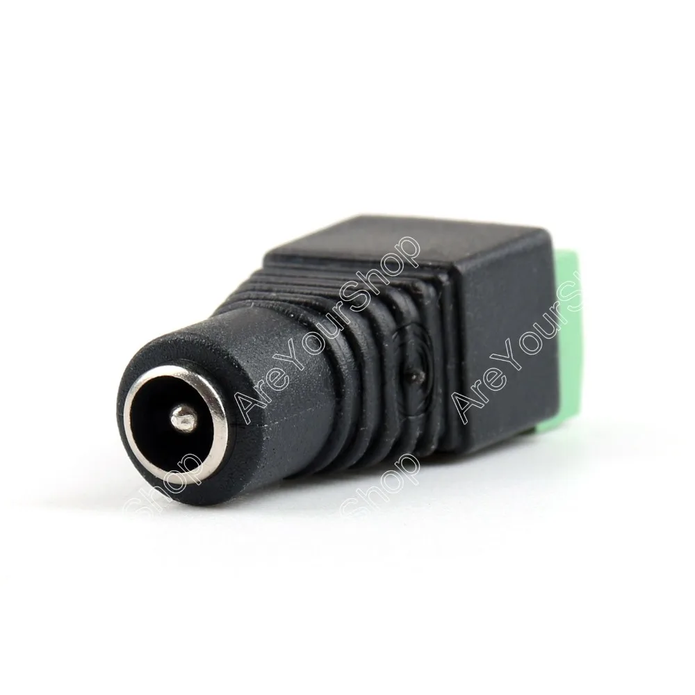 Areyourshop Sale 100 Pcs 5.5 X 2.1mm DC Power Plug Female Barrel Plug ...