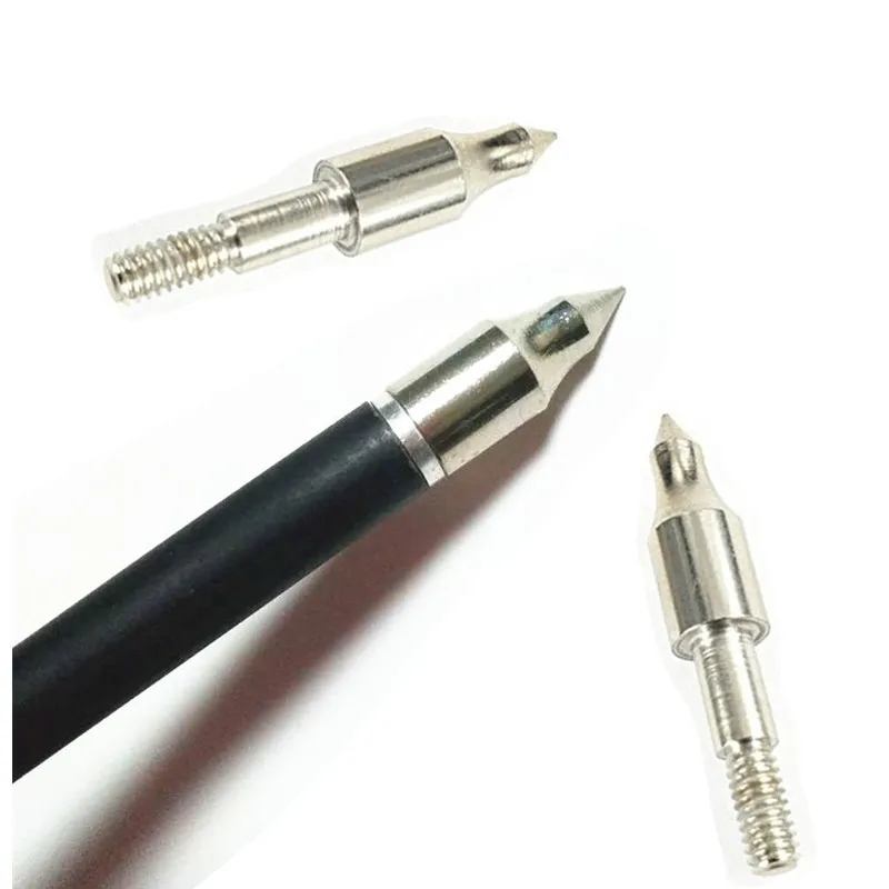 30 PCS Archery Steel 100 Grains Field Points Arrow Tip Practice Field ...