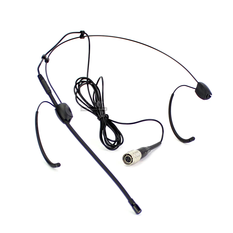 4 Pin Hirose Headworn Mic Earset Headset Microphone For Audio Technica ...