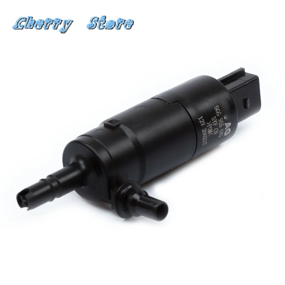 New 6r0 955 681 Electric Headlight Cleaning Water Pump For Vw Golf ...