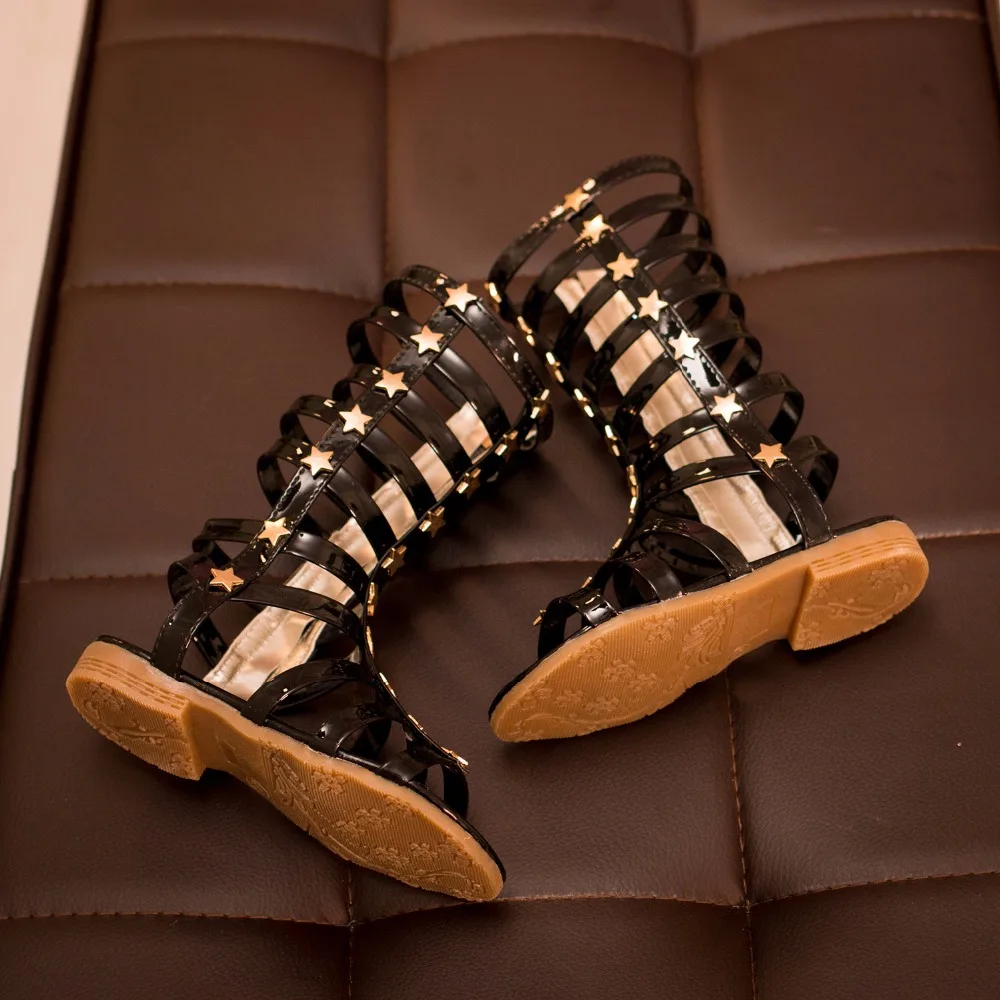 2018 summer new girls cute and comfortable soft bottom sandals students ...