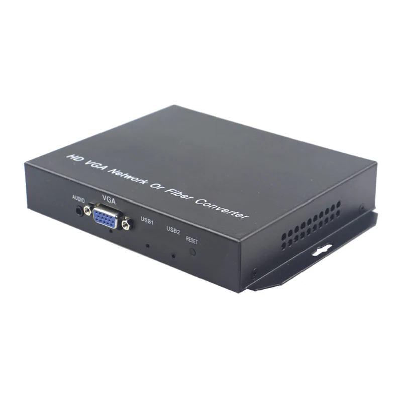 High Quality VGA Extender Optical fiber converters with Stereo 3.5mm ...