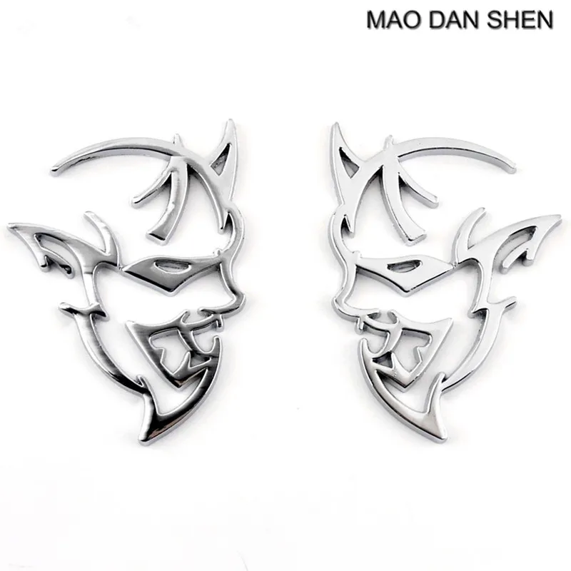 1 Sets demonio Hellcat emblema car Fender side badge sticker FIT para ...