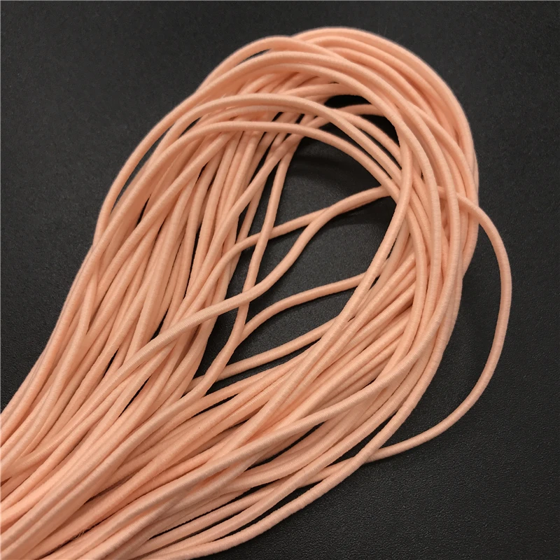 5yards 2mm Bunte High-Elastische Runde Elastische Band Runde Elastische ...