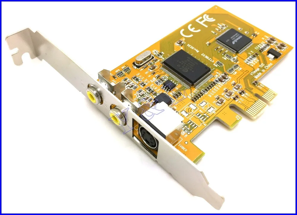 Rca Av Composite Svhs S-video Video Capture Pci-e Pci Express Card For ...