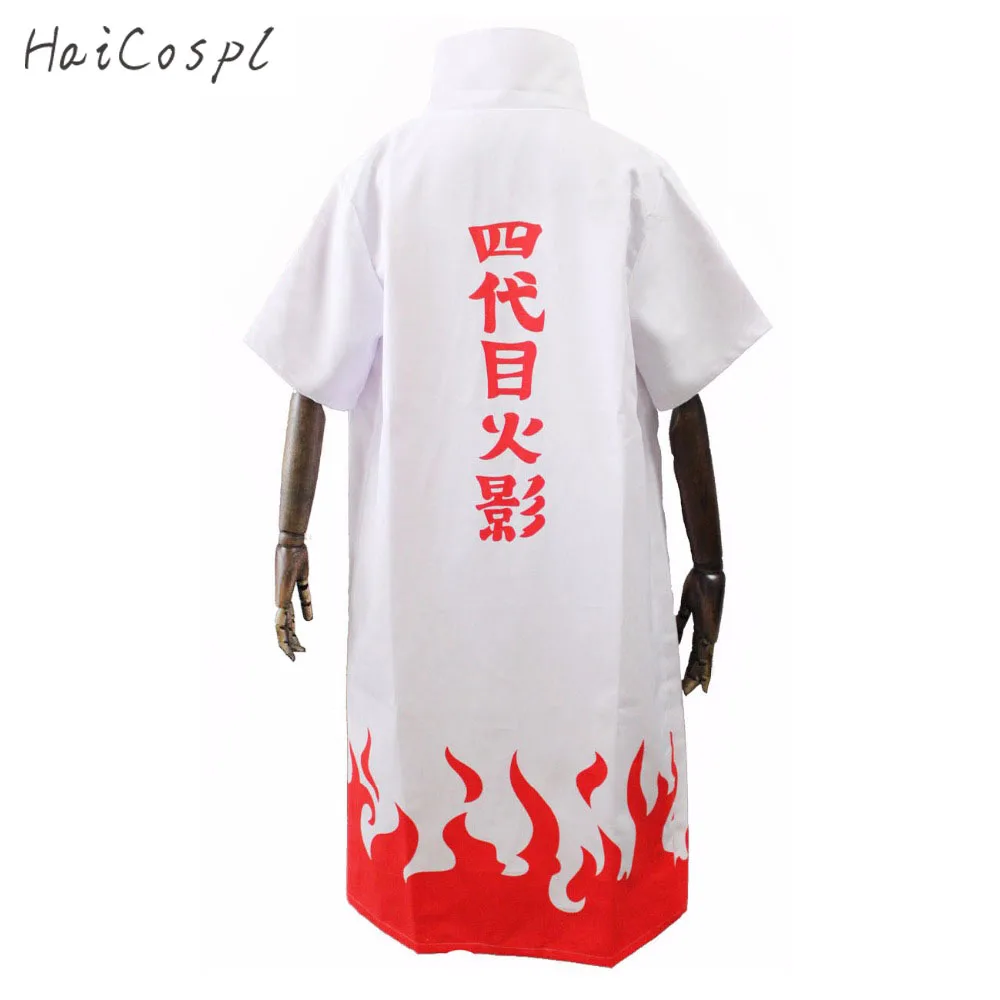 Naruto Cosplay Costume Overcoat Anime Namikaze Minato Cloak Four ...