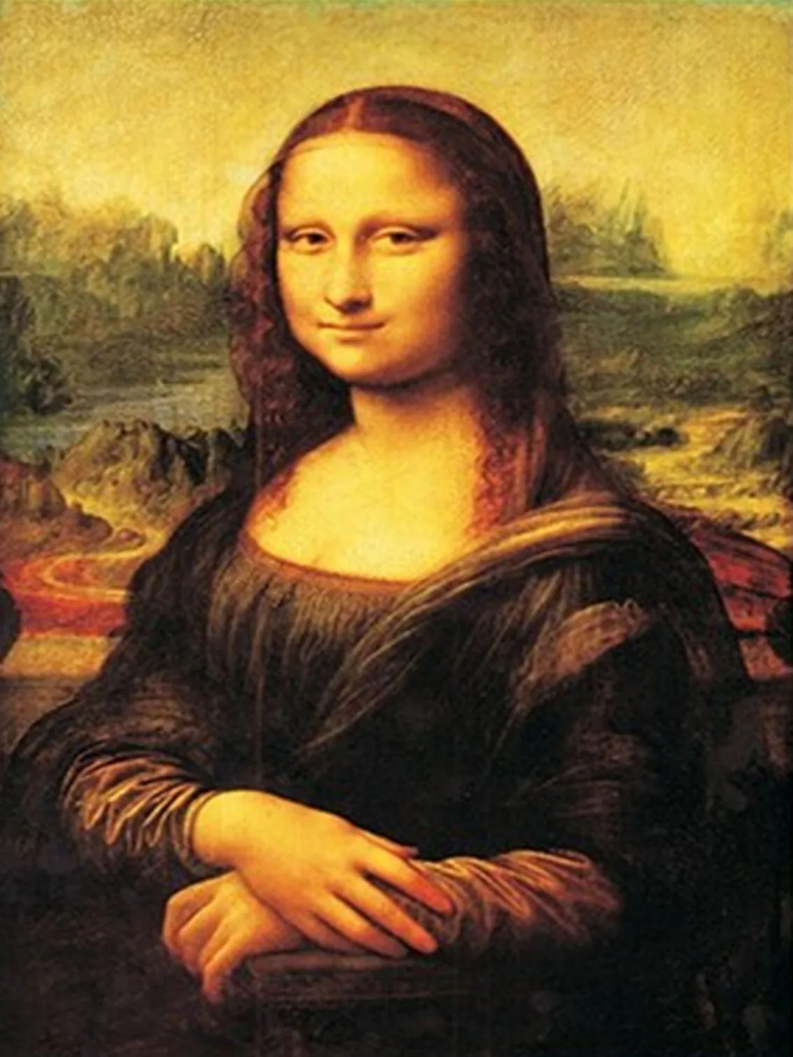 30X40CM(12"X 16") Mona Lisa Character Full Drill Put Handmade ...