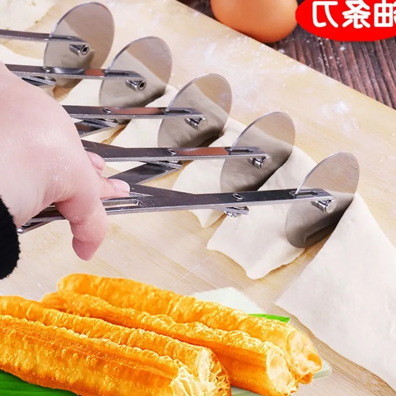 fast delivery best sale double heads multi wheel roller pizza cutter ...