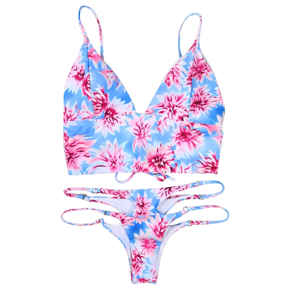 Swimsuit Womens Swimming Suit Beach Swimmer Bather Women Bikini Set