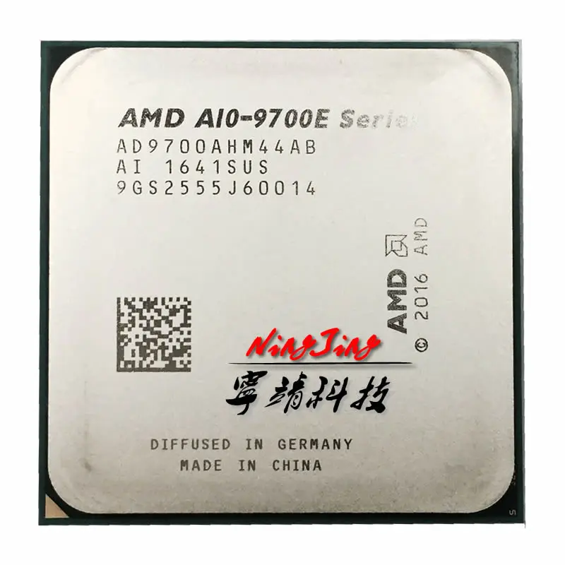 Procesador de CPU AMD A10 Series A10 9700E, 3,0 GHz, Quad Core, AD9700AHM44AB Socket AM4 satmak ...