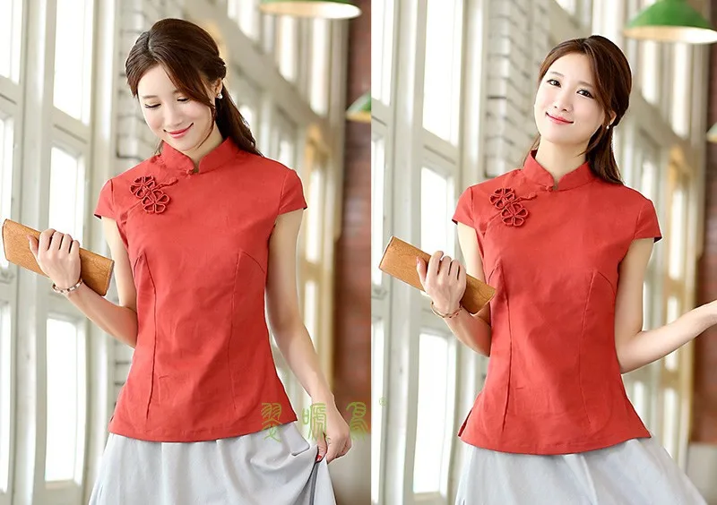 Shanghai Story Chinese Style Top Tradition Chinese Cheongsam Top ...