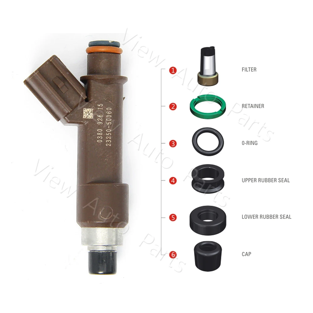 100-sets-For-OEM-23250-50060-Toyota-Lexus-4-7L-Fuel-Injector-Repair ...