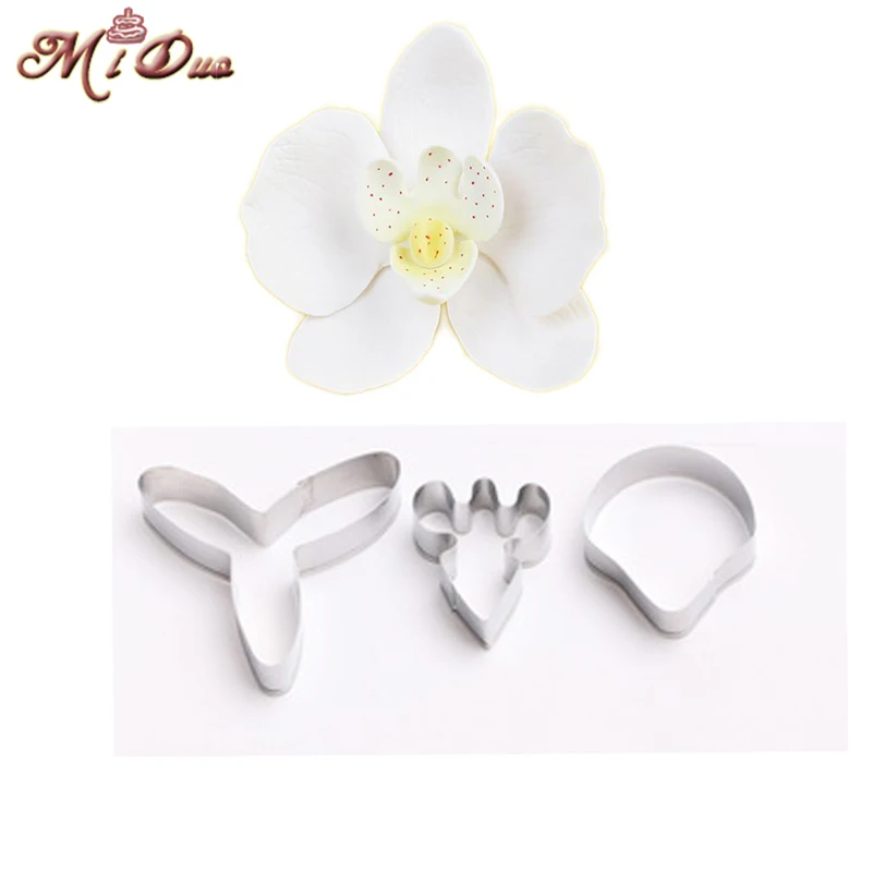 3Pcs-Set-Phalaenopsis-Orchid-Sugar-Flower-Mould-Butterfly-Orchid-Petal ...
