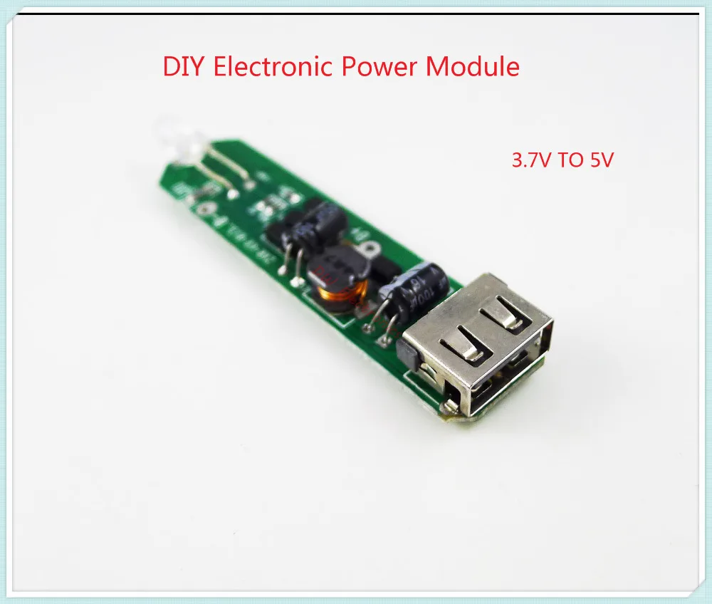 USB 5V 1A 3.7V to 5V power module for 18650 battery or 3.7V lithium ...