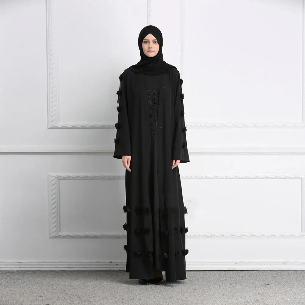 Elegant Adult Muslim Robe Dress Dubai Abaya Arab Turkish Singapore ...