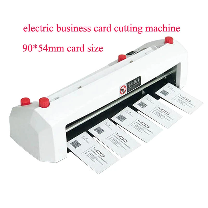 A4 Size Electric Card Cutter 90*54mm Card Size Sk316 Heavy-duty Fine ...