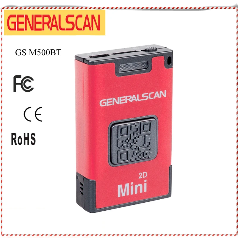 Generalscan M500BT Mini Barcode Scanner Wireless 2000G Barcode Scanner ...