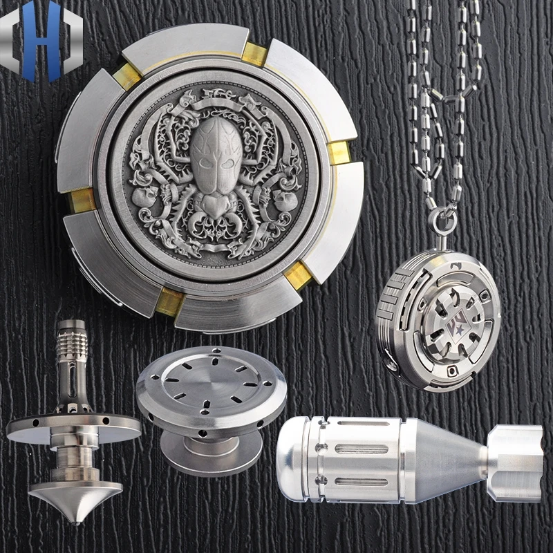 Titanium-Alloy-Fingertip-Gyro-Mini-Titanium-Flywheel-Armor-Finger ...