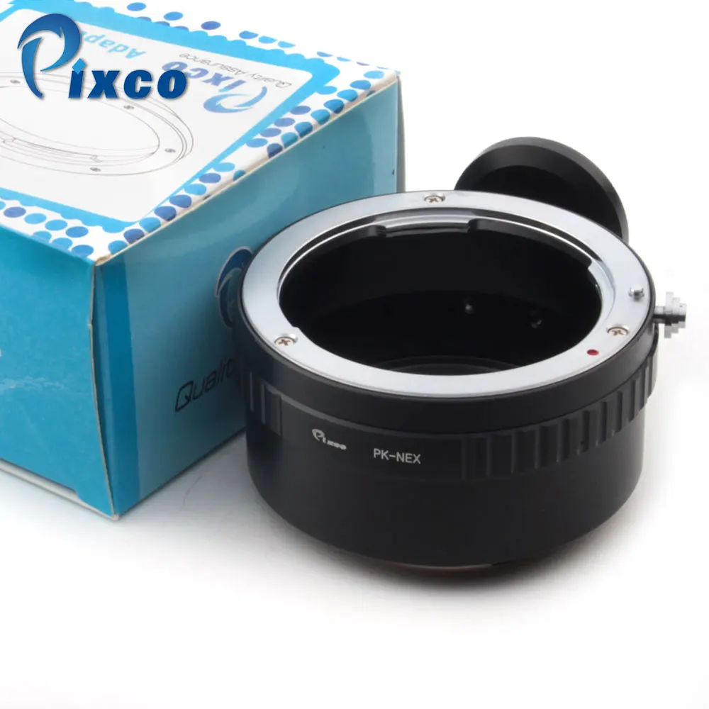 Pixco PK NEX 삼각대 렌즈 어댑터 슈트, 펜탁스 PK 렌즈, 소니 E 마운트 NEX 카메라에 적합|lens ...