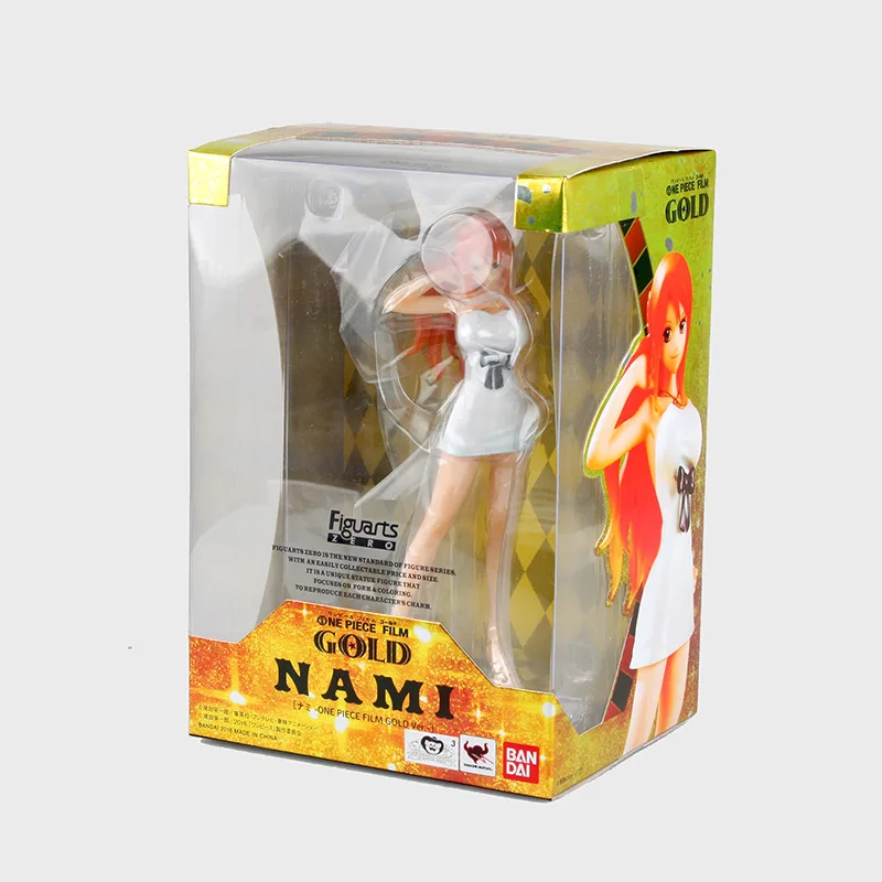 Anime One Piece Gold Nami Action Figure Model Toys Sexy Girl brinquedos ...