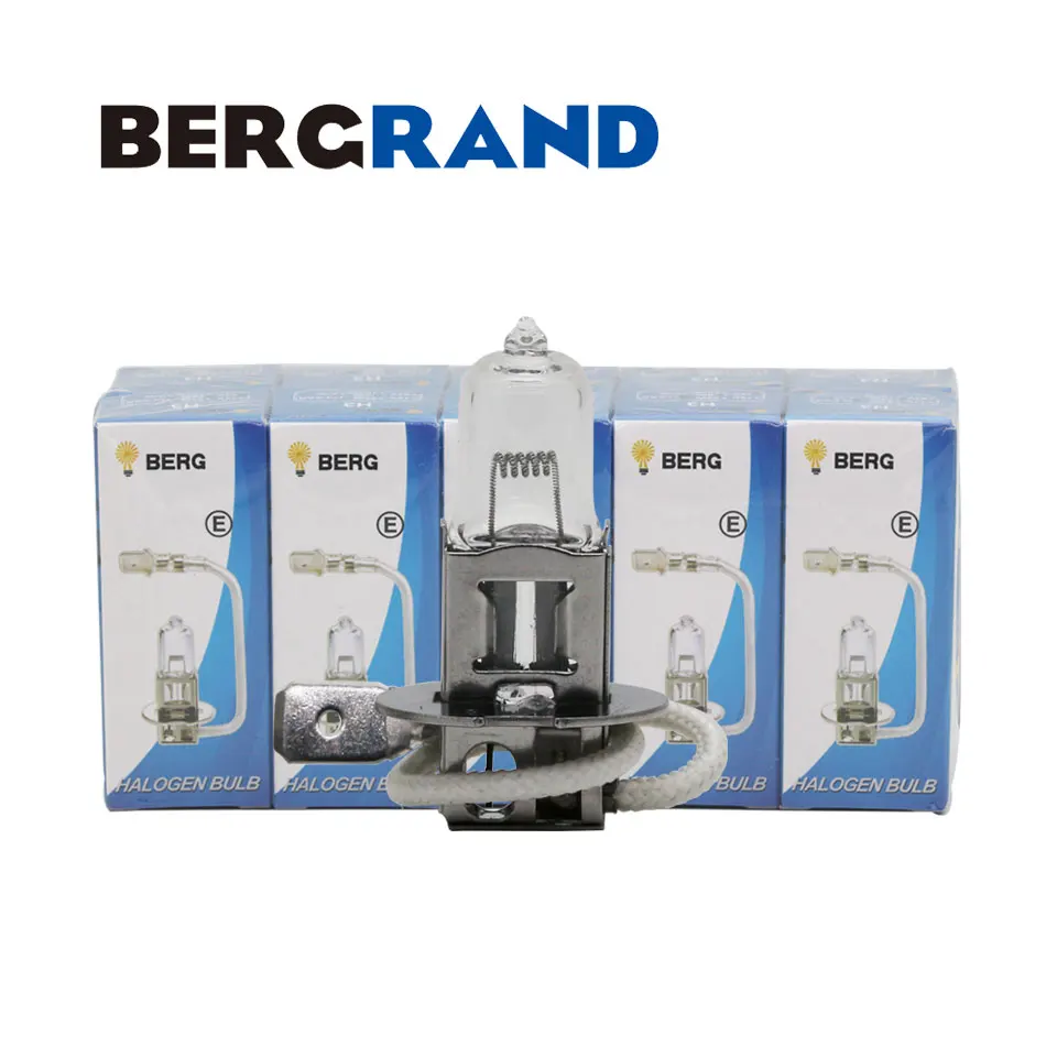 10PCS H3 24V 70W Truck Bus Headlight Clear Glass Halogen Lamp Fog ...