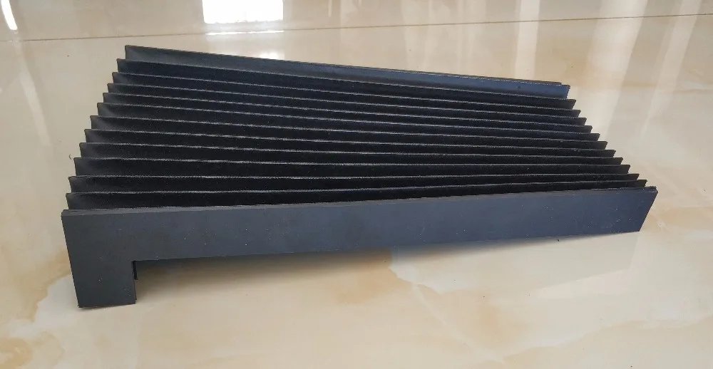 T10, L type accordion protection bellow for cnc machine 290mm x 50mm x ...
