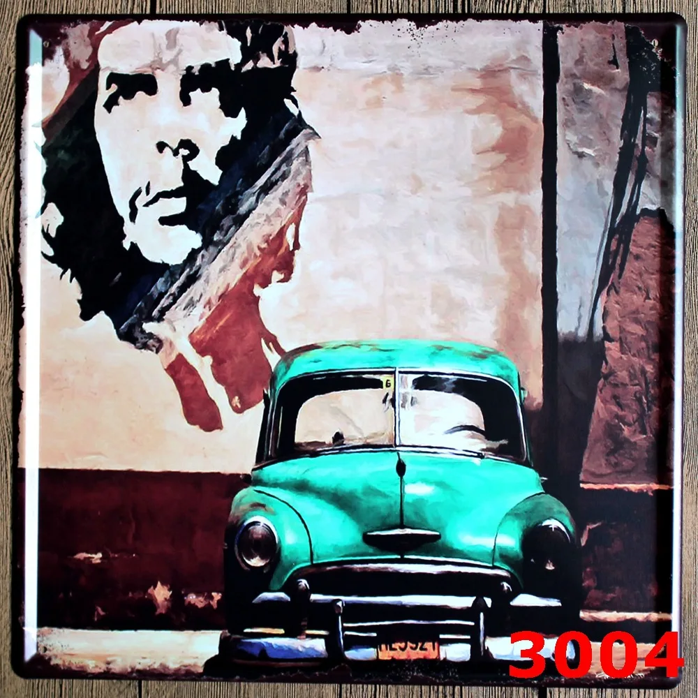 Che Guevara New large Vintage Craft Tin Sign Retro Metal Painting ...