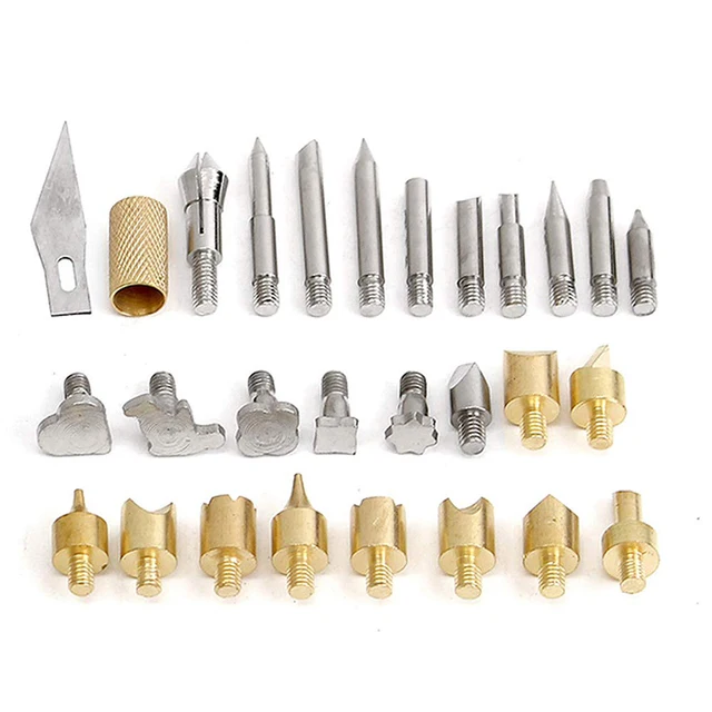 Fa Égő Toll Tippek Sablon Forrasztó Vas Tipp A Pirográfia Famegmunkáló ...