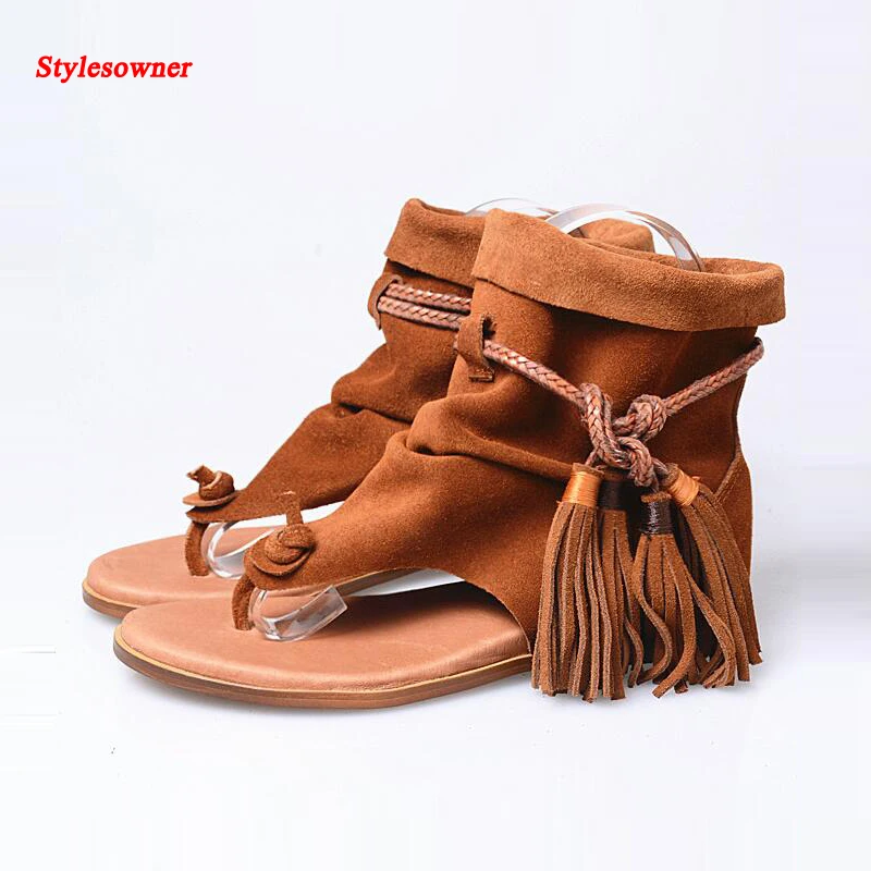 Ankle Boots Sandal Shoe Women Leisure Leather Rome Style Pu - AliExpress