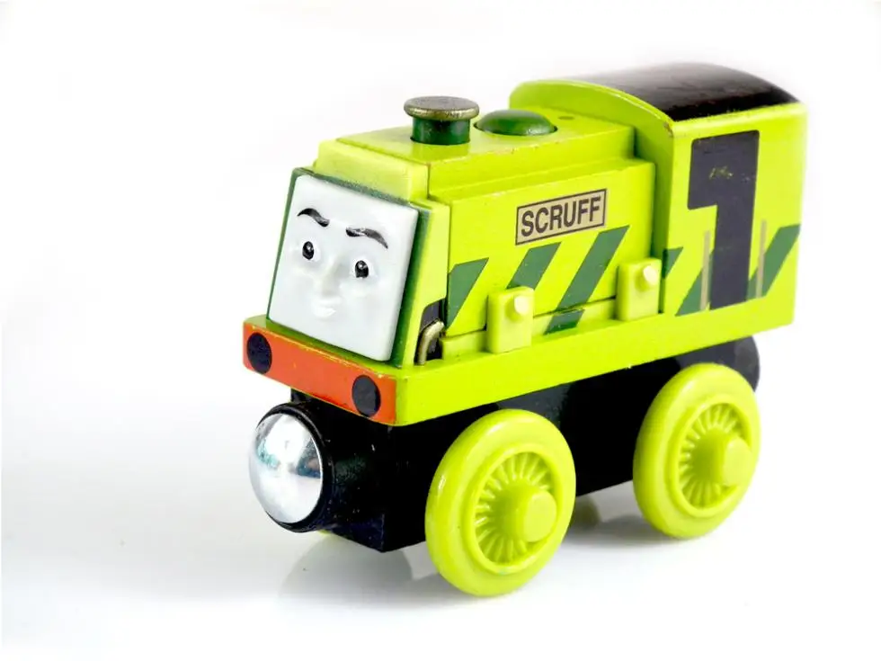 Scruff Thomas & Friends Wooden Tank Train Vehicle Original Loose Train ...