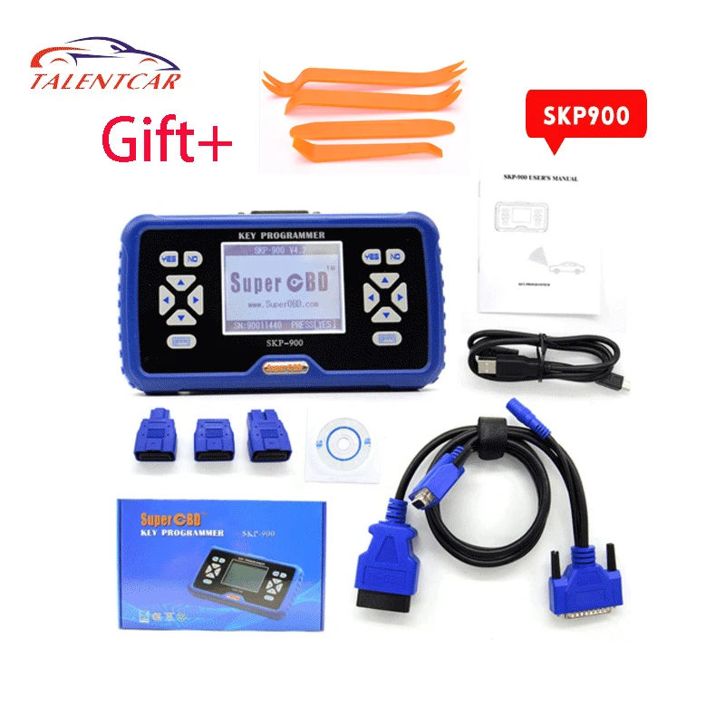 SuperOBD SKP900 Original Auto Key Programmer Handheld SKP900 Key ...