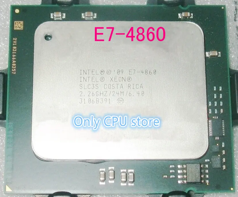 Free shipping E7 4860 Original Intel Xeon E7 4860 2.26GHz 10 core 24MB ...