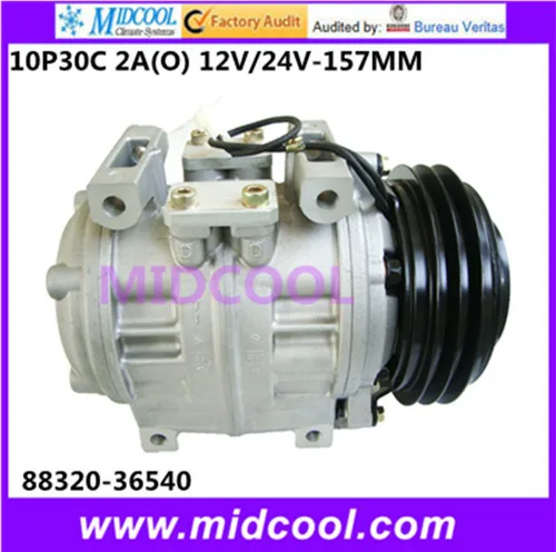 High Quality Auto Ac Compressor 10p30c For 88320-36540 8832036540 - A/c ...